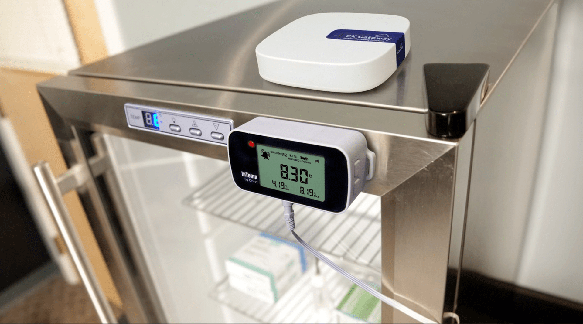 InTemp Medical Fridge/Freezer Temp System - OneTemp